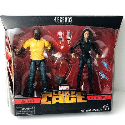 Marvel Legends Luke Cage Claire Temple Action Figure Set Accessories ...