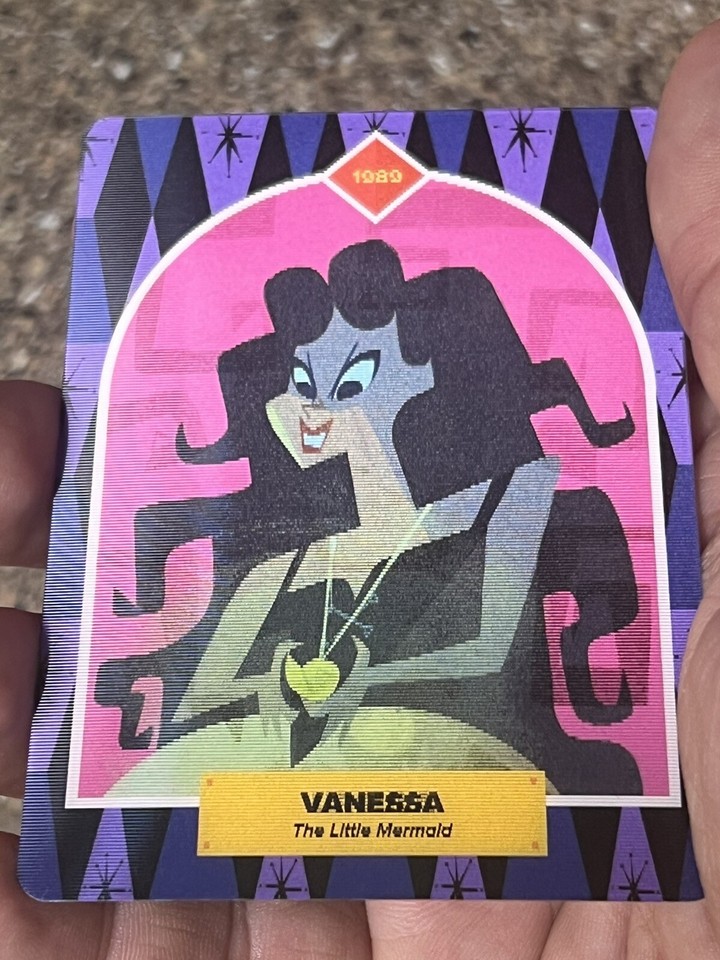 Disneyland 2024 Magic Key Holder Little Mermaid Ursula Villain ...