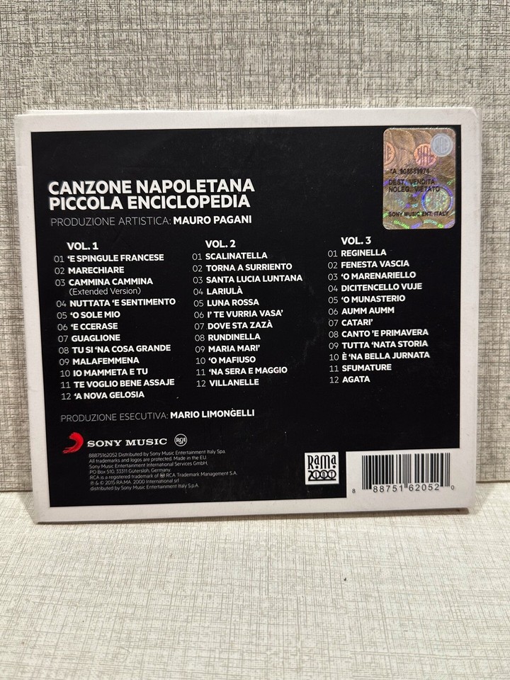 MASSIMO RANIERI Chanson NAPOLITAIN Petite Encyclopédie CD | eBay