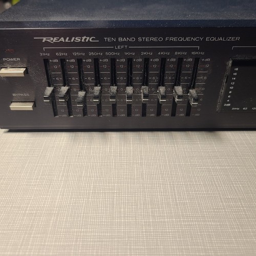 Realistic 31-2020A Stereo Ten Band Frequency Equalizer | eBay