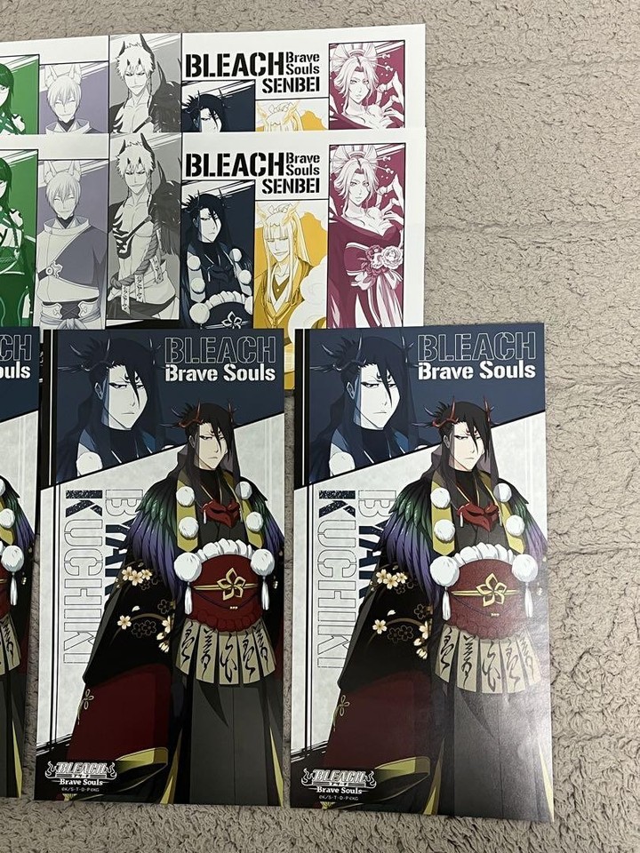 Bleach Kuchiki Byakuya Mini Poster 3 Pieces | eBay