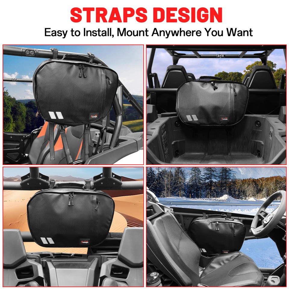 CTV Drive Belt Storage Bag for RZR Commander Defender Maverick X3 Talon ...