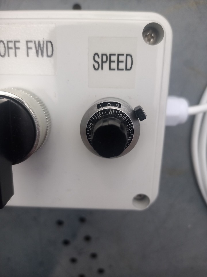 PRECISION SPEED CONTROL INVERTER PENDANT CONTROL BOX POD3 with Estop ...