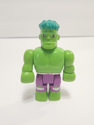 HULK 3.5" Mega Bloks Figure Marvel Avengers Lego Duplo Green Purple | eBay