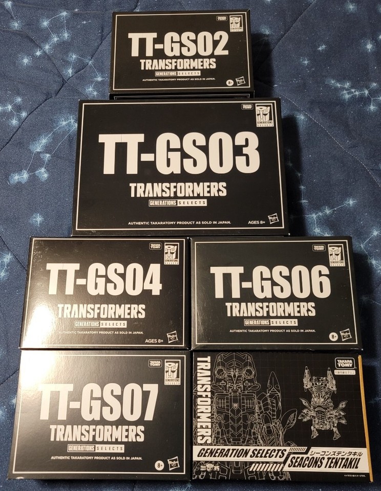 Hasbro Transformers Generations Selects King Poseidon Seacons Piranacon ...