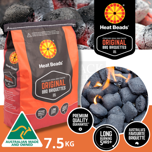 BBQ Heat Beads Charcoal Grilling Briquettes Original Odourless ...