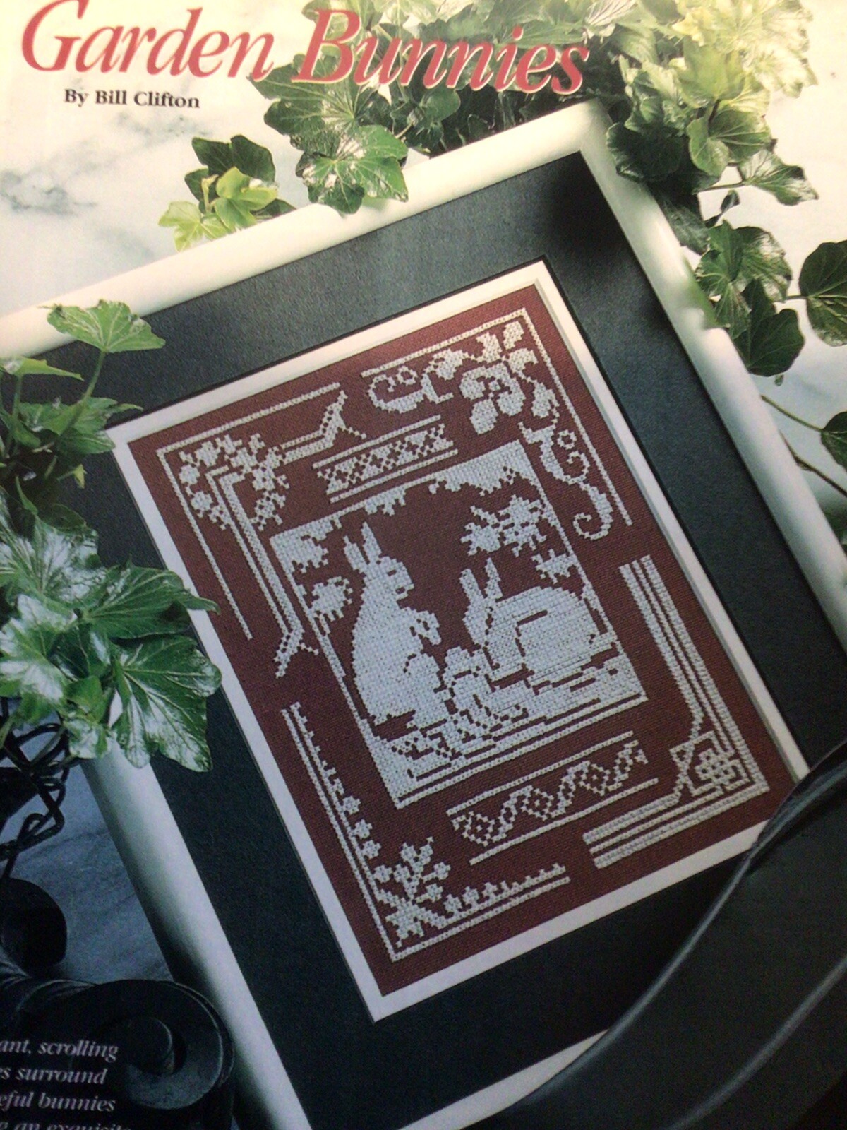 Counted Cross Stitch Pattern Garden Bunnies | eBay