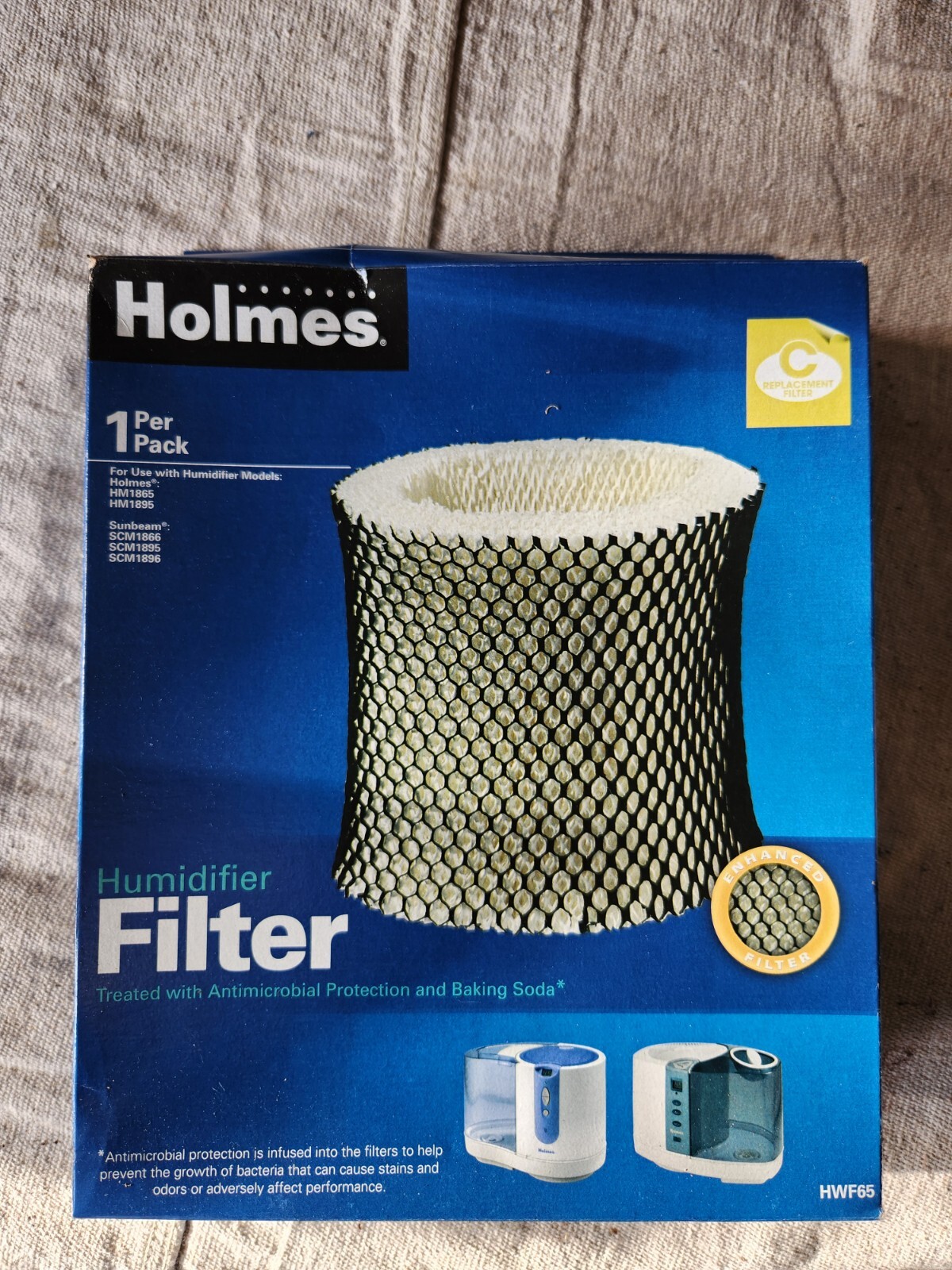 NEW in Box Holmes HWF65 Humidifier Replacement Filter Sunbeam Holmes | eBay