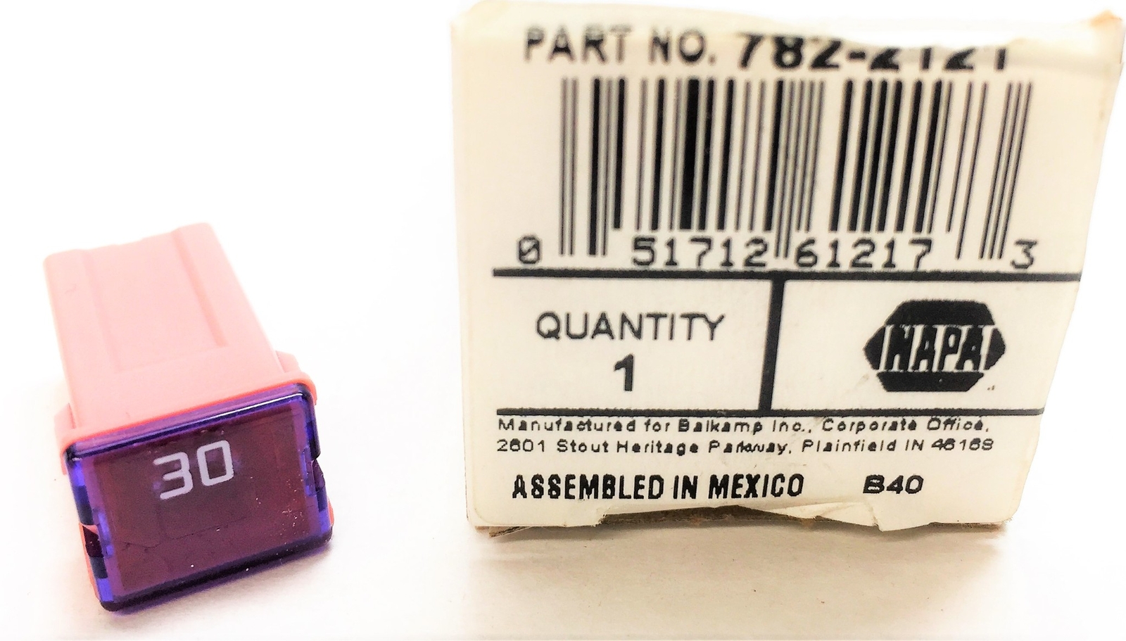 NAPA 30A Little Fuse 782-2121 NOS | eBay