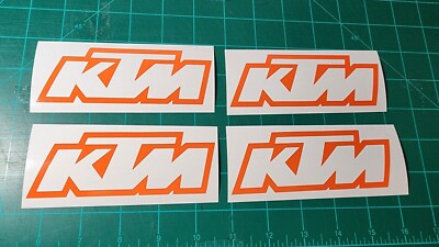 KTM Outline Decal Sticker Pick a Size and Color. TRACKED & INSURED | eBay