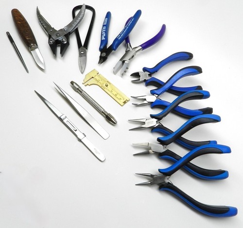 Jewelry Making Tool Kit 15 Pc Bead Working Hand Tools For Jewelers ...