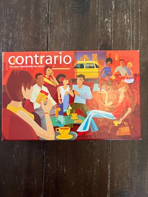 "CONTRARIO" FOX/MIND TWISTED LOGIC CARD GAME FOR 2+ - PARTY GAME or ...