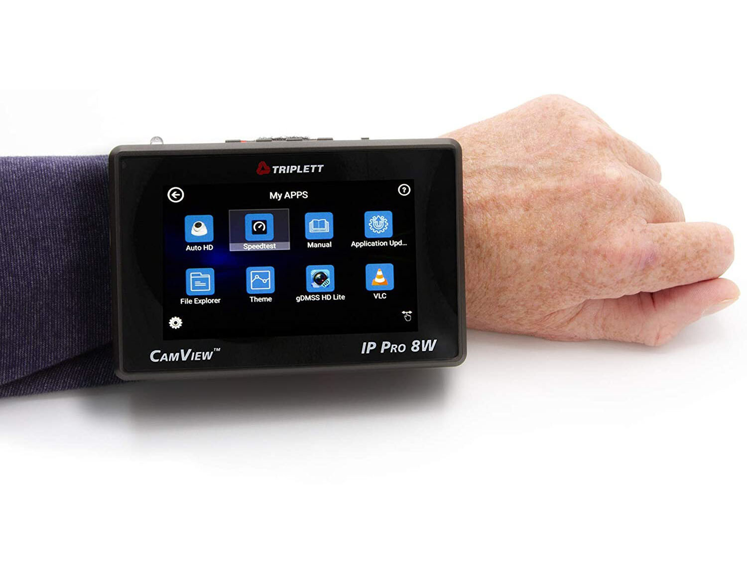 Triplett Camview IP Pro-8W HD CCTV Portable IP & Analog Security Camera ...