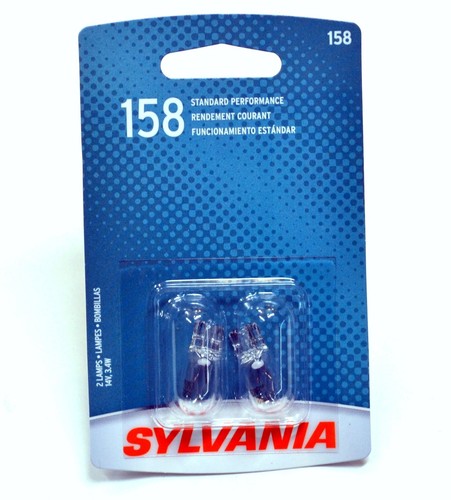 Sylvania Basic 158 3.36W Two Bulbs Front Side Marker Light Replacement ...
