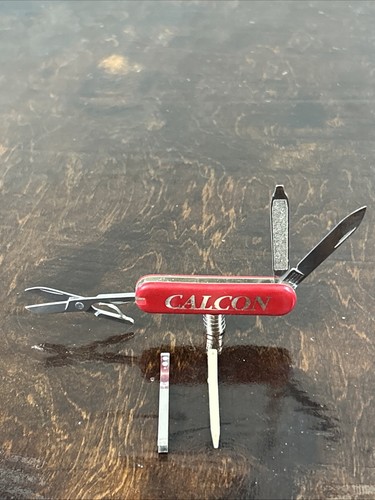 Victorinox Bijou SD Swiss Army Pocket Knife - Red (Calcon Logo) | eBay