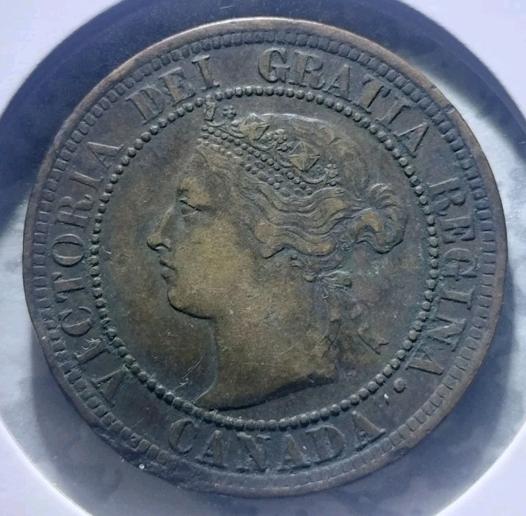 1882-H Canada Large One Cent High Grade Slight Bend | eBay