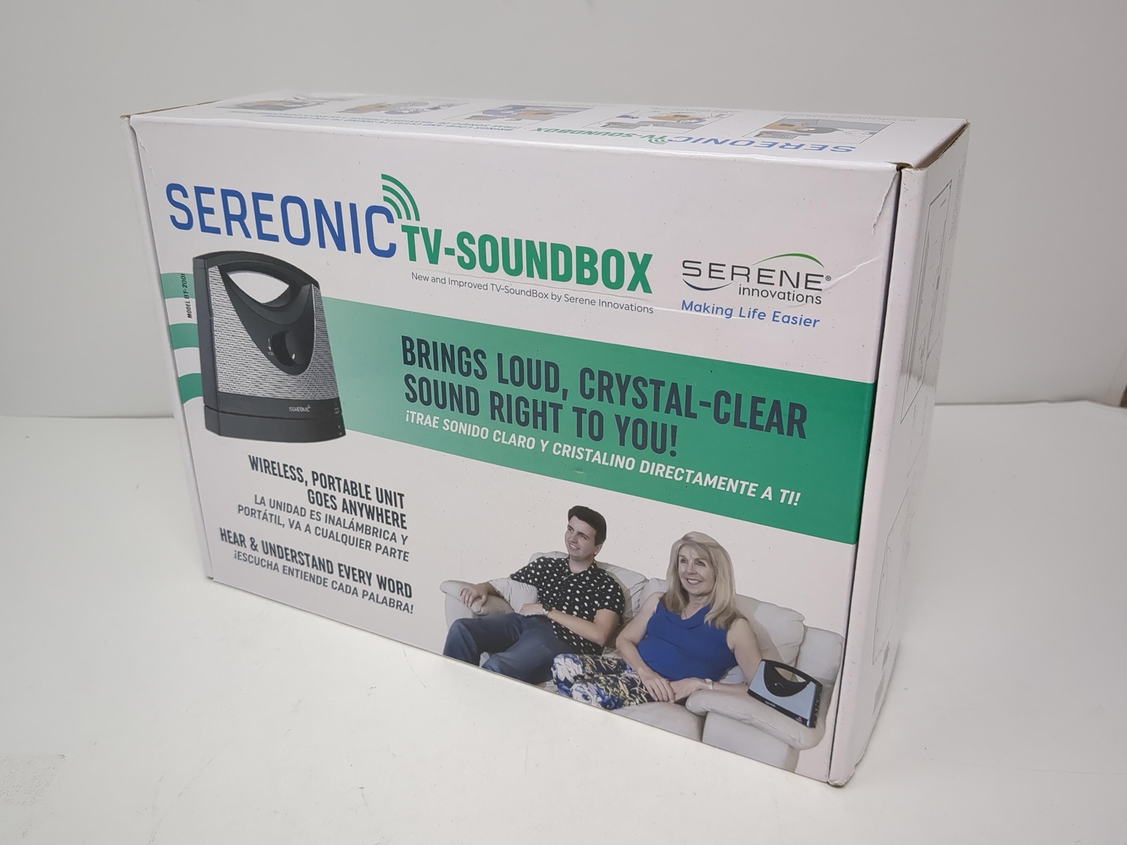 Serene Innovations Sereonic Portable Wireless TV Speake | eBay