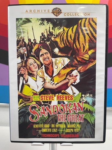 Sandokan the Great (1963) WB Archive Collection Adventure Steve Reeves ...