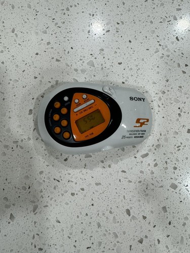 SONY Walkman S2 Mega Bass Radio Model SRF-M80V TV/Weather/FM/AM | eBay