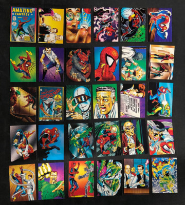 SPIDER-MAN 30TH ANNIVERSARY 1962-1992 CARD SET | eBay