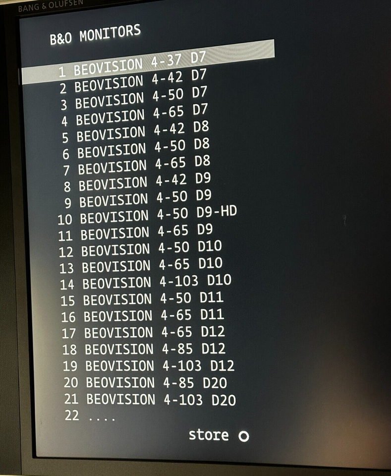 Bang & Olufsen B&O BeoSystem 3 Surround Processor w Beo4 and IR ...