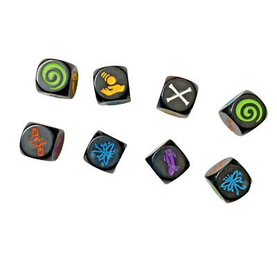 Harry Potter Strike Dice Game REPLACEMENT DICE Set of 8 Pieces ...