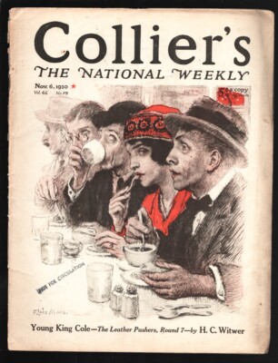 MAG: Collier's 11/6/1920-"Young King Cole" by H.C. Witwer with art by C ...