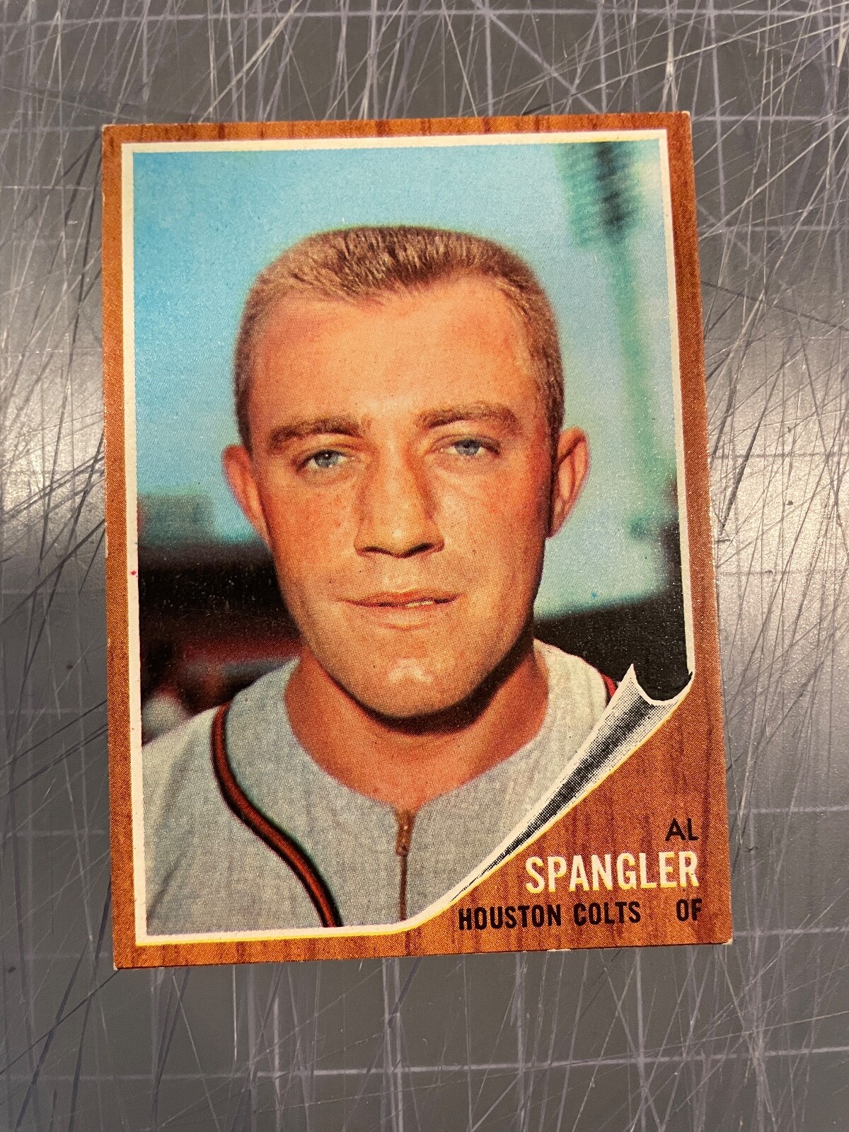 1962 TOPPS #556 AL SPANGLER HOUSTON COLTS BASEBALL CARD NM+ | eBay