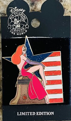 Disney All American Trading Festival Jessica Rabbit Liberty Bell ...