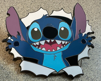 PIN STITCH BUSTING THRU A WALL SURPRISE 3" JUMBO FANTASY PIN LILO | eBay