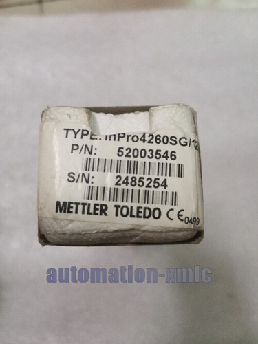 inpro4260i/SG/120/pt1000 Mettler-Toleto 52003546 Brand New DHL | eBay