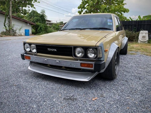 V2 Front Lip Spoiler Chin Spoiler metal for KE70 Twin headlight / Pon ...