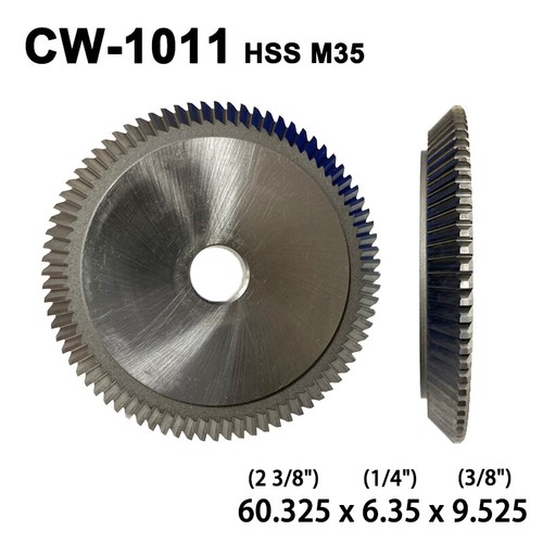 CW-1011 HSS M35 Compatible with HPC 1200CMB Lagard Key Machine Cutter ...