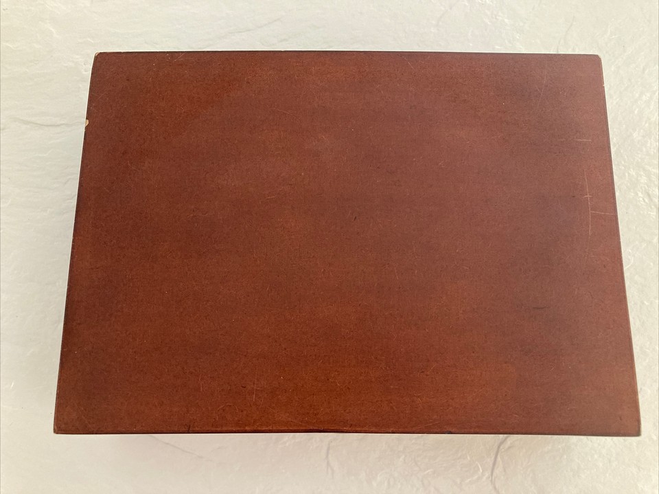 Bentleys Finest Teas Red Lined Wood Storage Box Container 6 Flavor ...