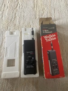Vintage Realistic TRC-219 21-1639 CB Walkie Talkie 3 Channel Stranger ...