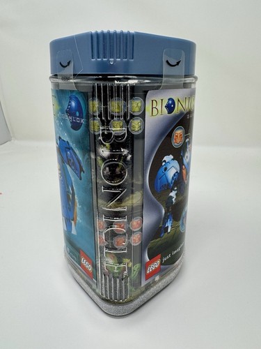 LEGO Bionicle 8562 Gahlok NEW Blue Bohrok Orange Krana Mask FACTORY ...