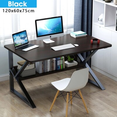 Computer Desk Laptop PC Study Table Writing Office Home Desk Storage ...