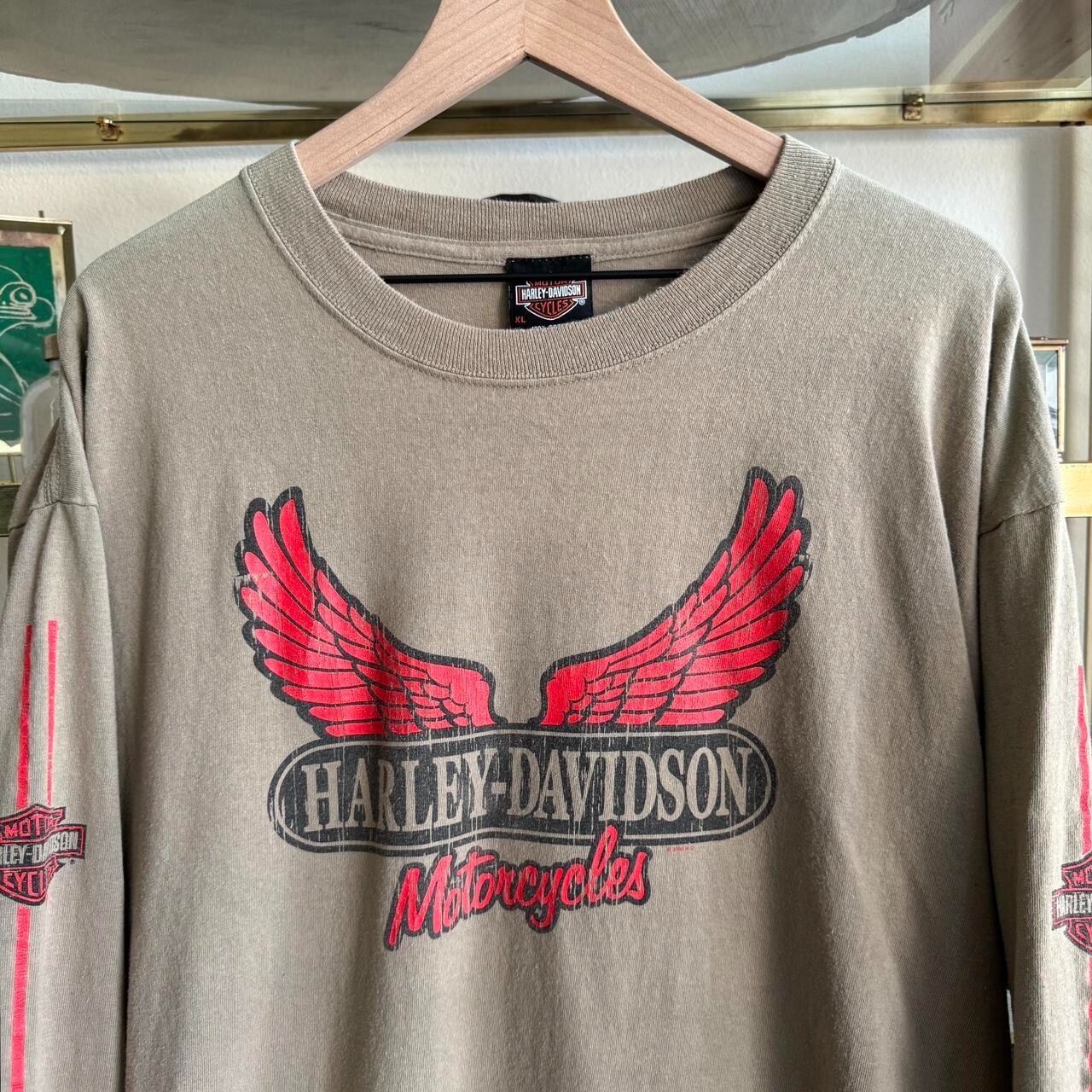 Vintage Early 2000s Harley Davidson Motorcycle Brown/… - Gem