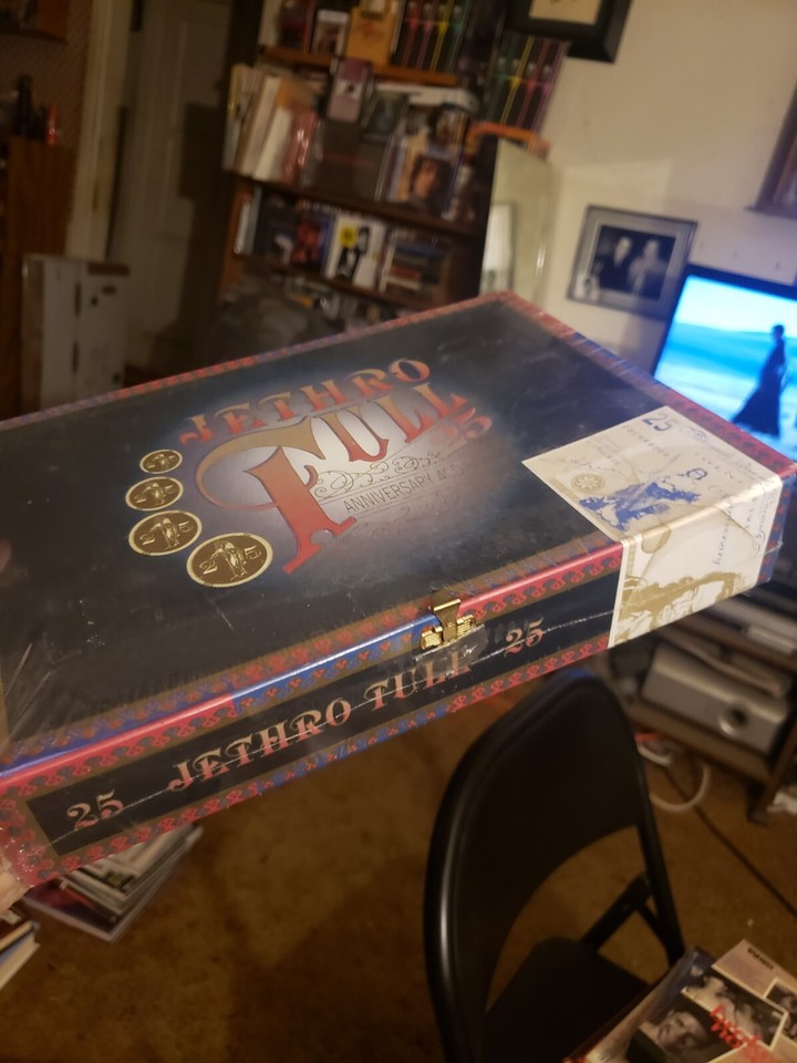 Sealed The 25th Anniversary Boxed Set Box Jethro Tull 4 CD Set Mint ...