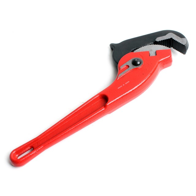 Self-adjusting & Quick Release Pipe Wrench Tool 350mm 18 52mm Sm-qpw14 ...