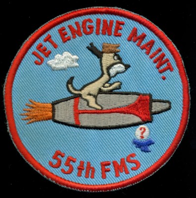 USAF 55th Field Maintenance Squadron Patch S-18 | eBay