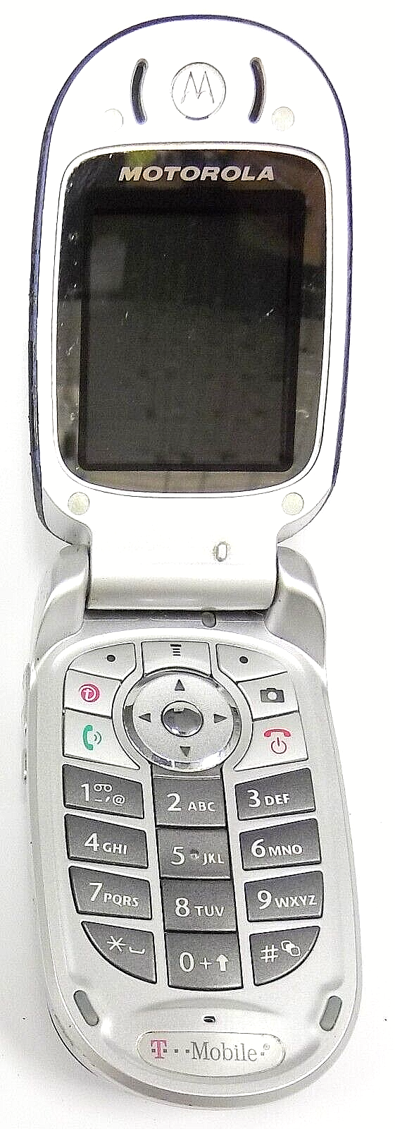 Motorola V330 - Blue and Silver ( T-Mobile ) Very Rare Flip Phone ...