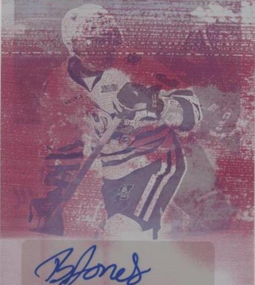 2016-17 Leaf Metal - Ben Jones #BA-BJ1 Printing Plate Magenta /1 (AU ...