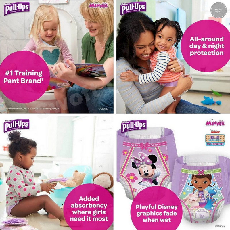 Huggies Pull Ups Wet