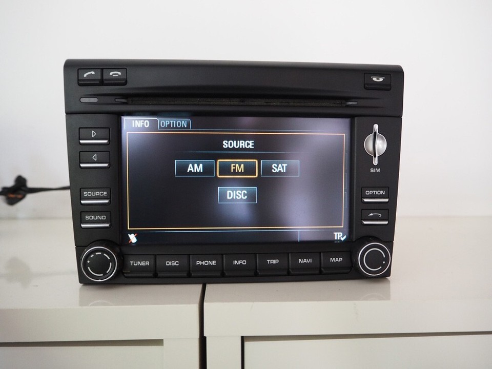 09-12 OEM 997 Porsche 911 CARRERA CAYMAN BOXSTER PCM3 Navigation Radio ...