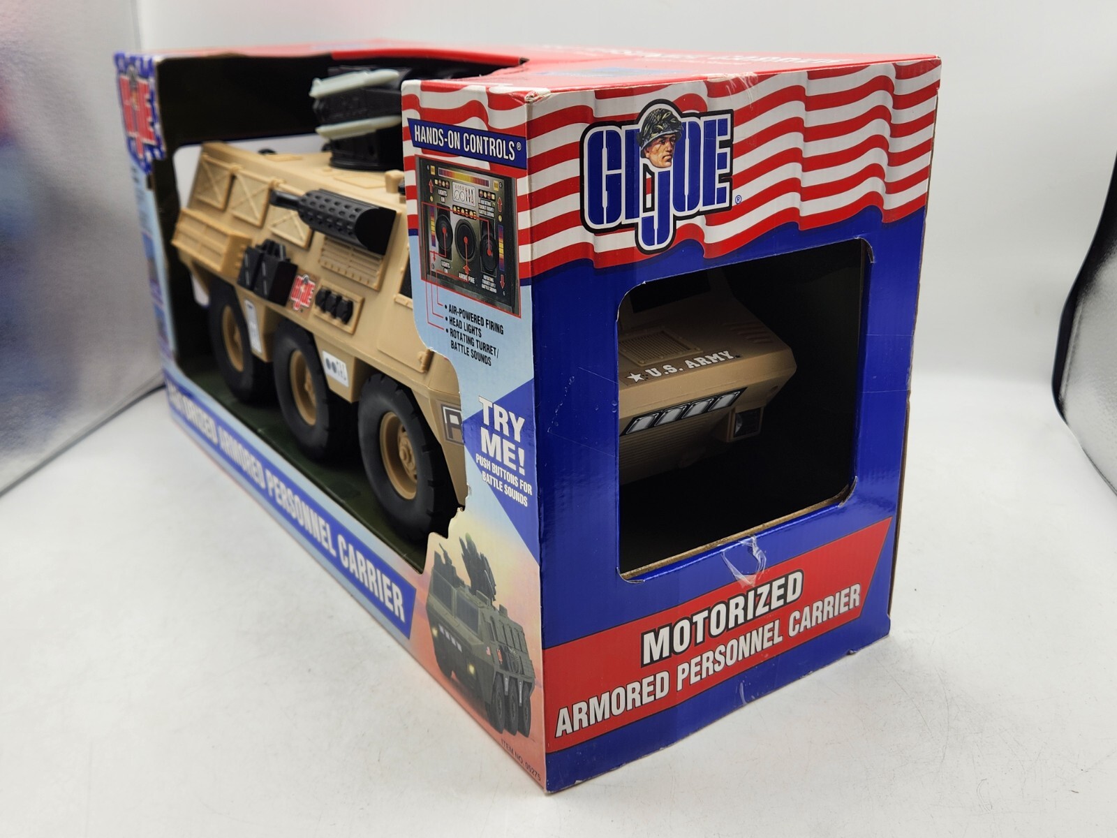 Gi Joe Motorized Armored Personnel Carrier 2003 Rocket Firing Hasbro ...