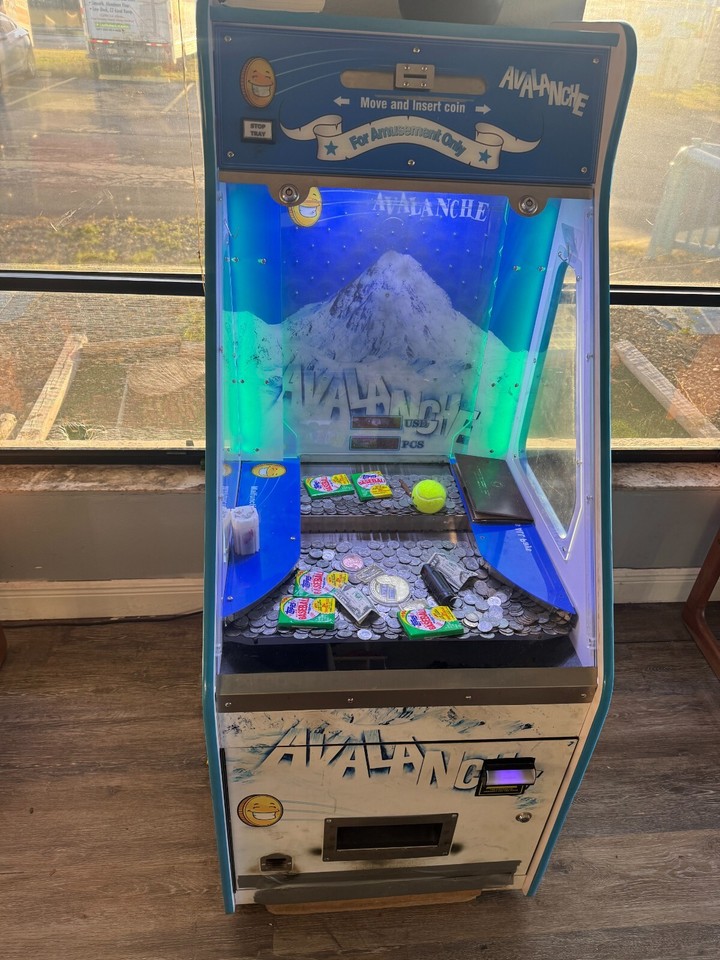Avalanche coin pusher machines used | eBay