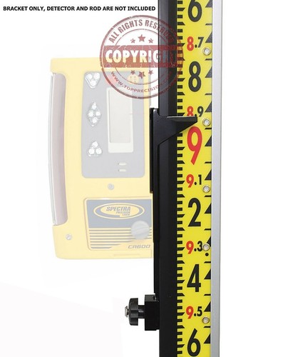 SPECTRA CR600,HR500 RECEIVER BRACKET FOR LASERLINE DIRECT GRADE ROD ...