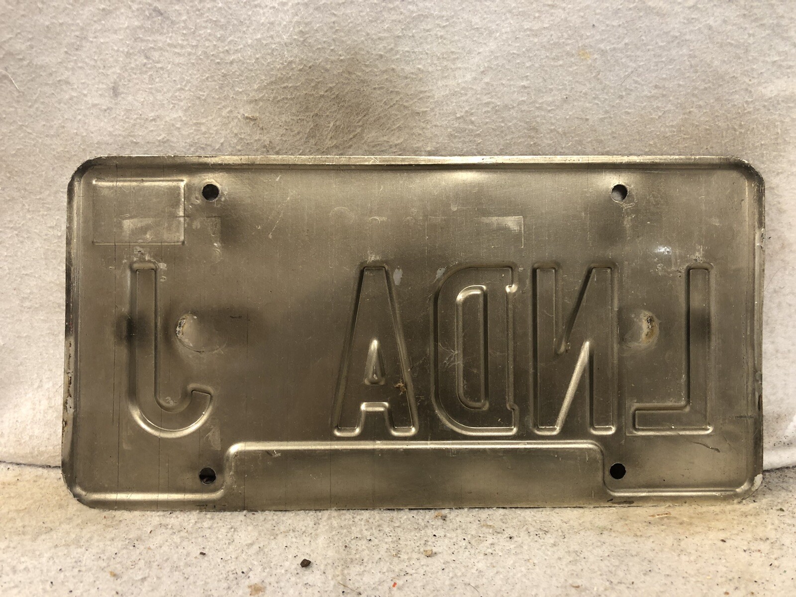 1996 Georgia Vanity License Plate “LNDA J” | eBay