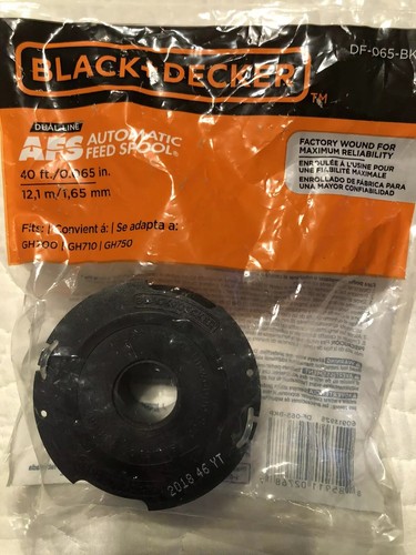 Black And Decker AFS Automatic Feed Spool DF-065-BKP 40’. Weed Cutter ...